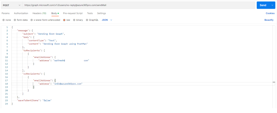 Send Emails Using Microsoft Graph And Shared Mailboxes