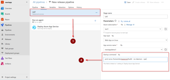 How To Deploy A React App To Azure Using Devops Pipelines