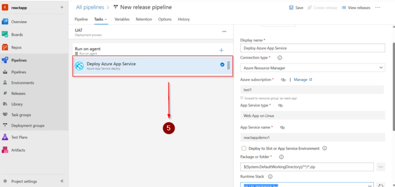 How To Deploy A React App To Azure Using Devops Pipelines