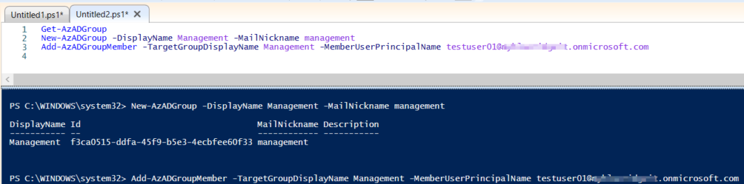 Azure Ad User And Group Management Using Powershell