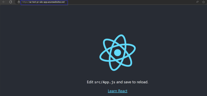 Deploy Azure Front Door And Web Application Firewall Waf For React Js App